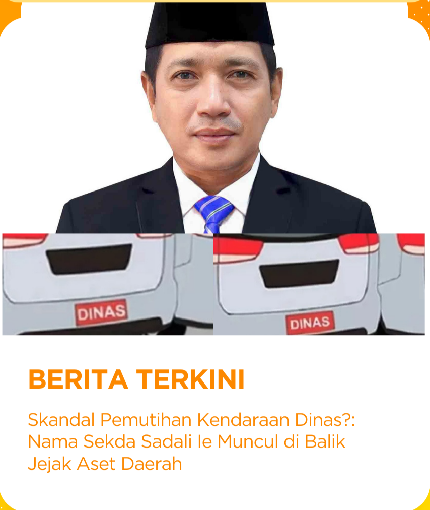 Skandal Pemutihan Kendaraan Dinas?: Nama Sekda Sadali Ie Muncul di ...