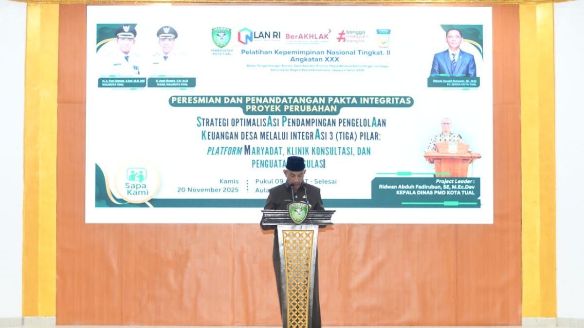 Pemkot Tual Luncurkan Tiga Pilar Strategi Pengelolaan Keuangan Desa ...